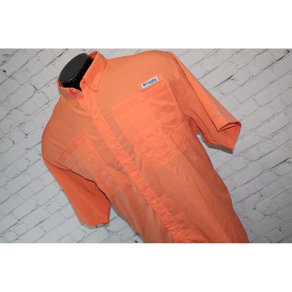 Columbia | Shirts | Columbia Pfg Performance Fishing Gear Shirt Mens ...